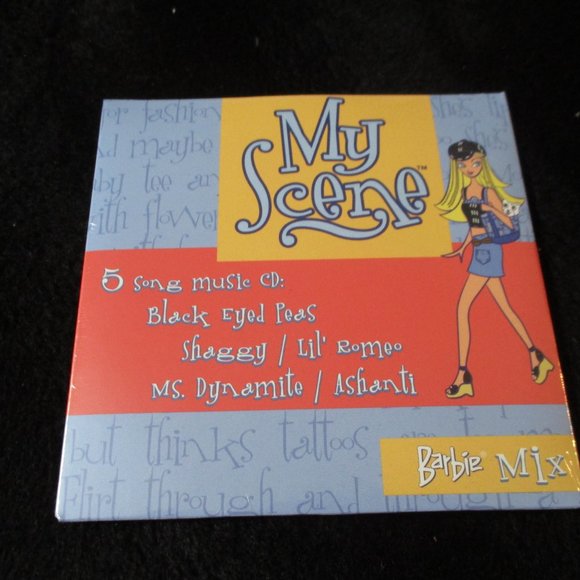 Mattel | Toys | Barbie My Scene Music Cd Barbie Mix Ashanti Black Eyed ...